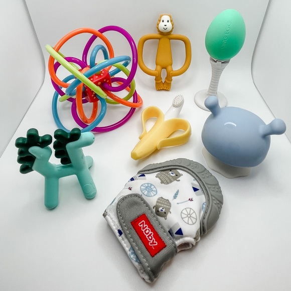 Other | Ultimate Silicone Teething Sensory Toy Bundle For Baby 7 Pieces | Poshmark